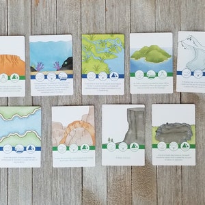 Landform Cards - Etsy