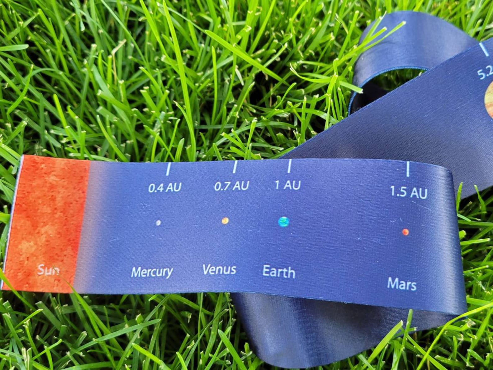 Solar System to Scale Measuring Tape - Etsy