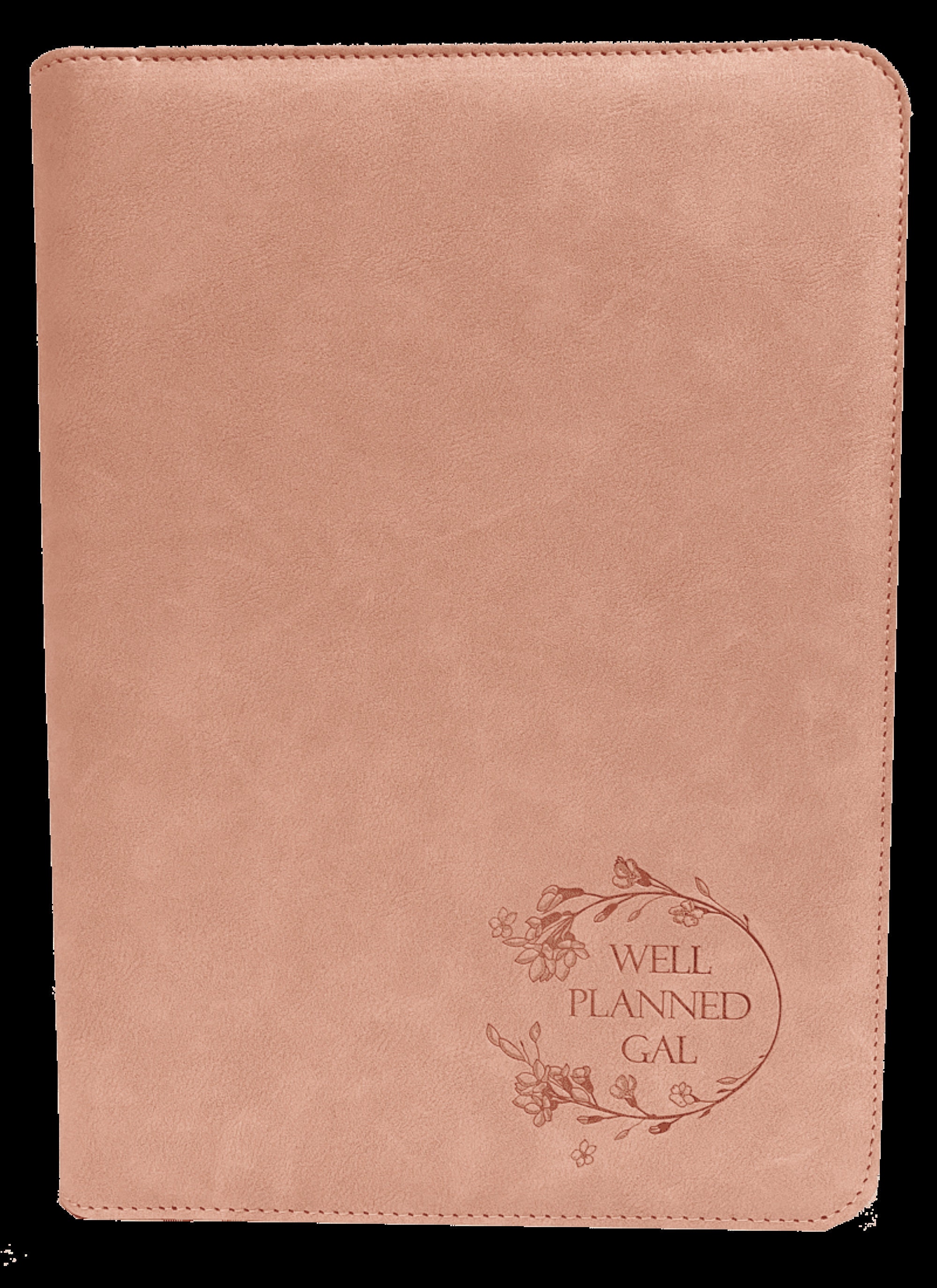 Faux Leather Portfolios Multiple Sizes and Colors Fits Most Planners and Journals 3 Ring With ...