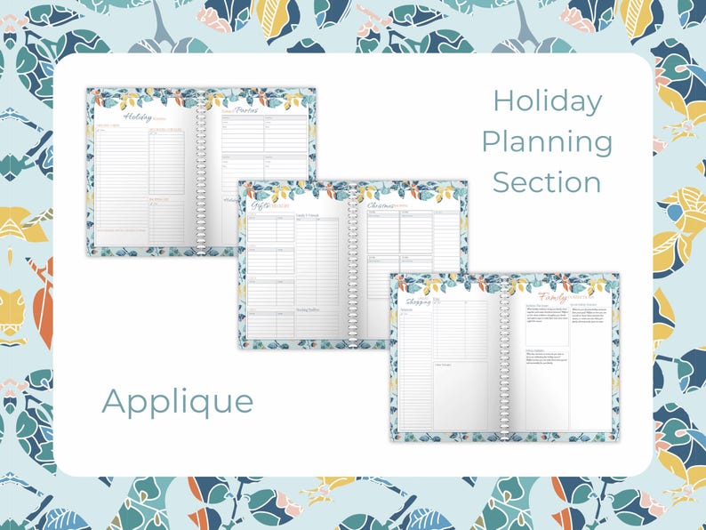 Homeschool Planner | Full Color | 1-3 Students | Record as You Go ...
