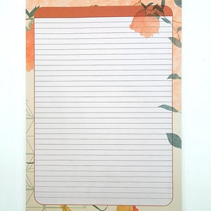 Double Sided Writing Notepads | 3 Pack | 50 Pages per Pad | Garden ...