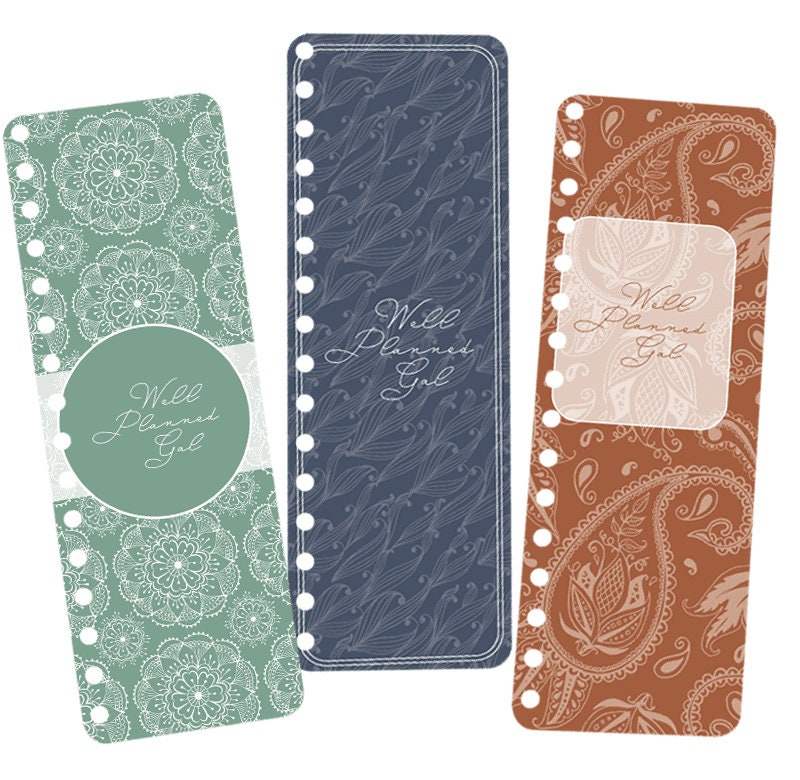 Snap in Bookmarks 3 Bookmarks per Pack Multiple Designs Fits All ...