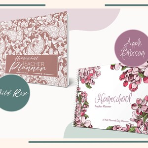 Homeschool Planner | Full Color | 1-6 Students | Plan Curriculum ...