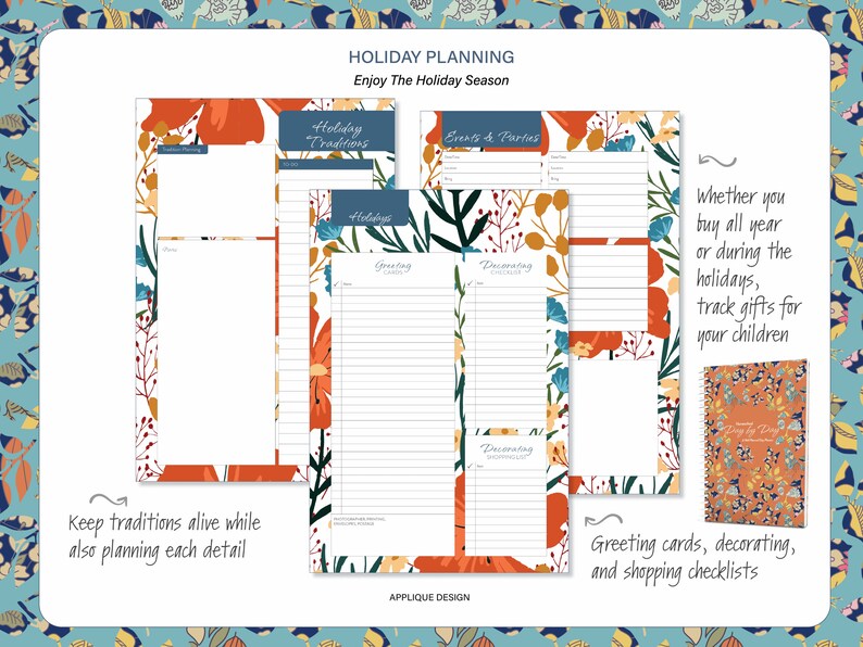 Homeschool Planner | Full Color | 1-3 Students | Record as You Go ...
