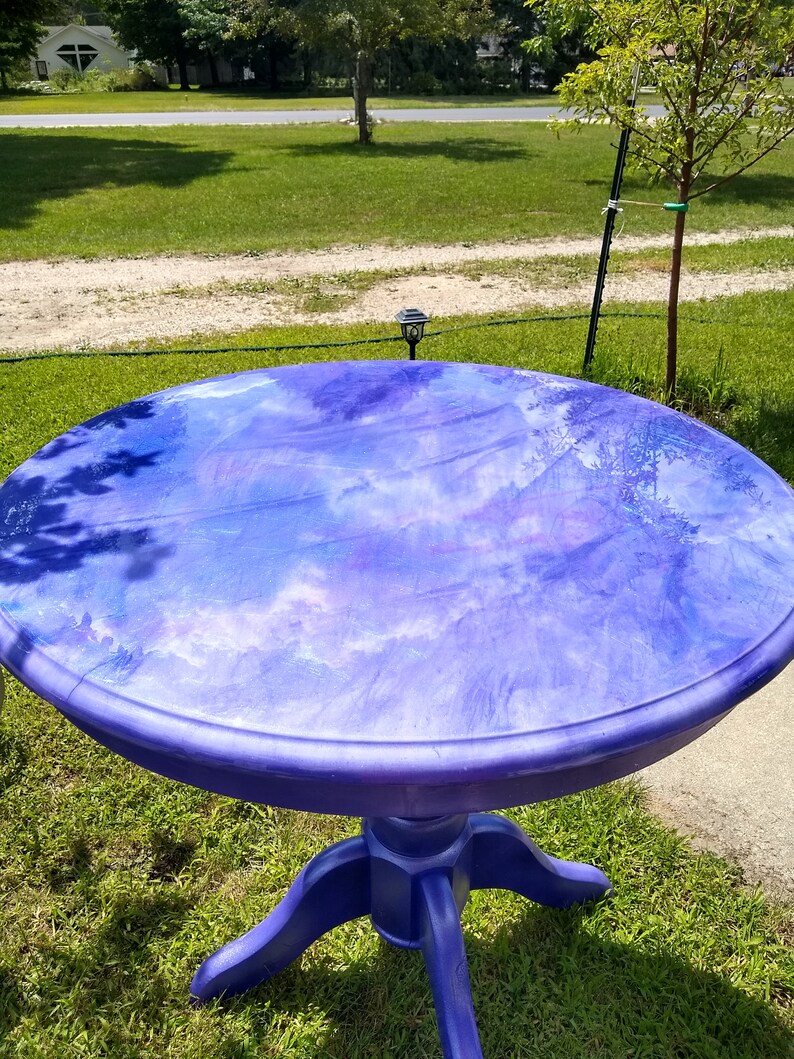 Epoxy Resin Purple & Lavender Table Top FREE SHIPPING See | Etsy