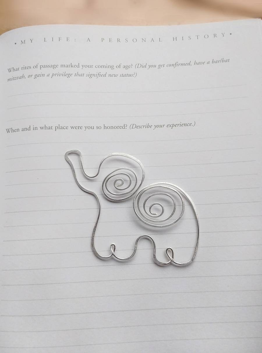 Elephant Gifts Elephant Gifts Him Elephant Bookmark Gifts | Etsy