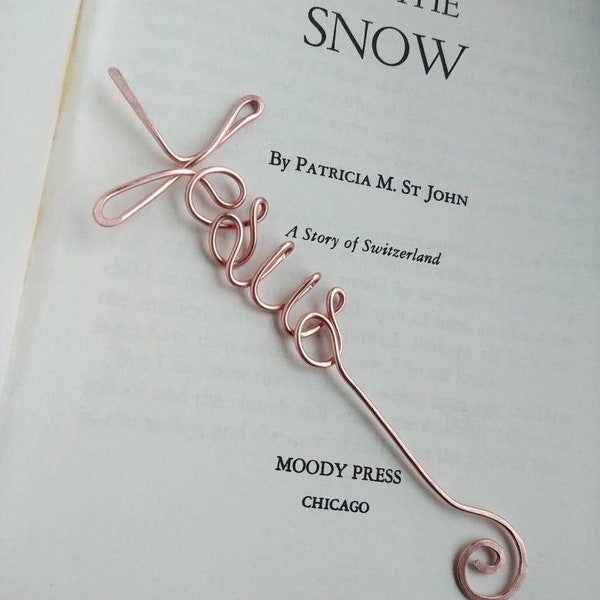 Cross Bookmark - Etsy