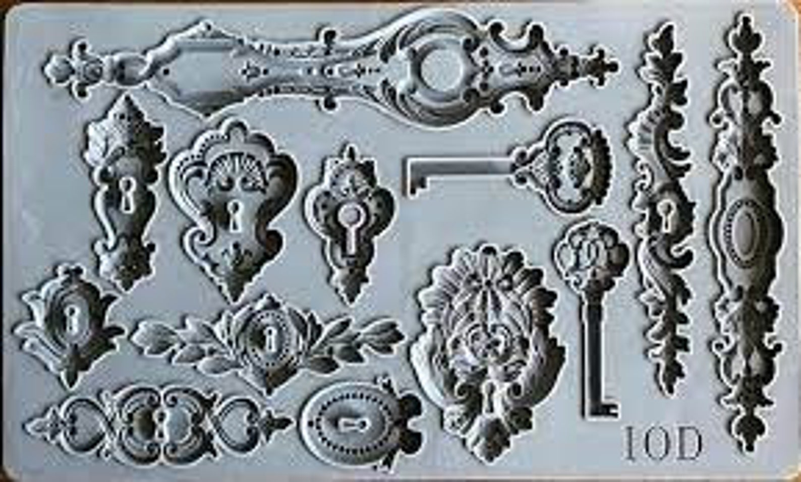 IOD Moulds Lock & Key by Iron Orchid Designs Moulds for Furniture ...
