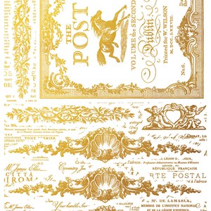 IOD Étiquettes Rub-on Decal Transfer for Furniture Decor IOD Transfer ...