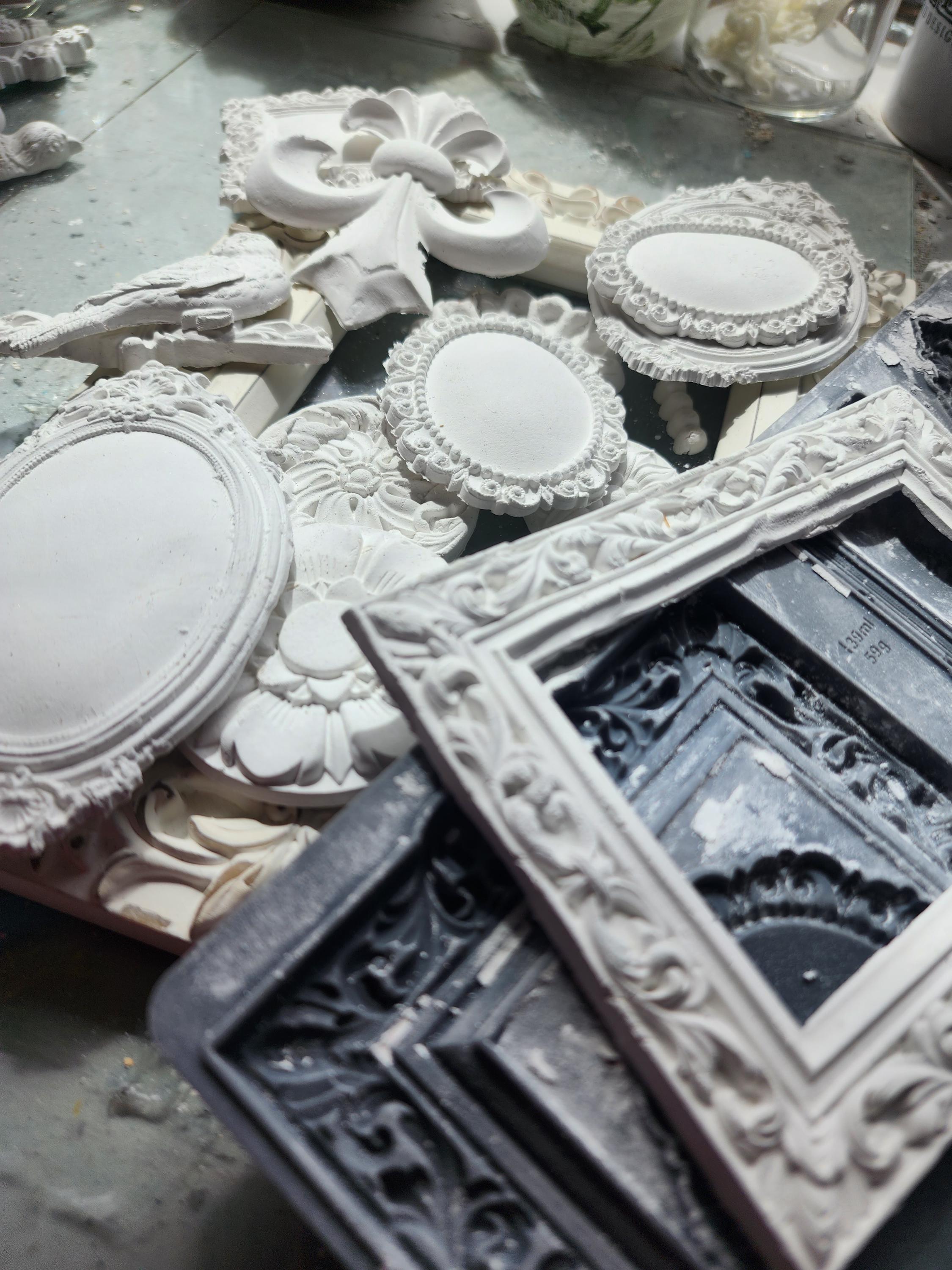 IOD Frames Mould Iron Orchid Designs Silicone Mould Embellishment ...