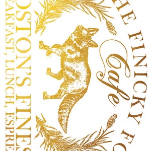 IOD Curated Signage Rub-on Decal Transfer for Furniture Decor IOD ...