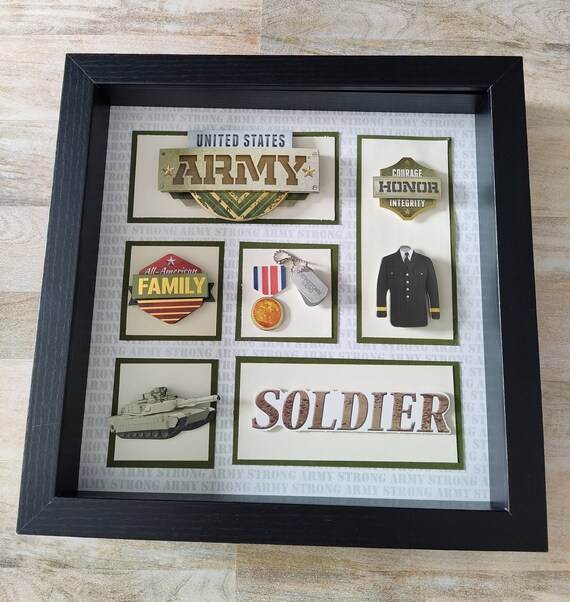 U. S. Army Shadow Box | Etsy