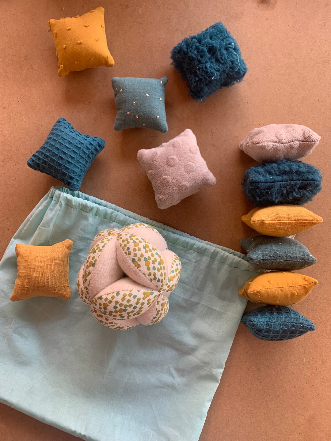 Montessori-inspired Awakening Set Gripping Ball Tactile - Etsy