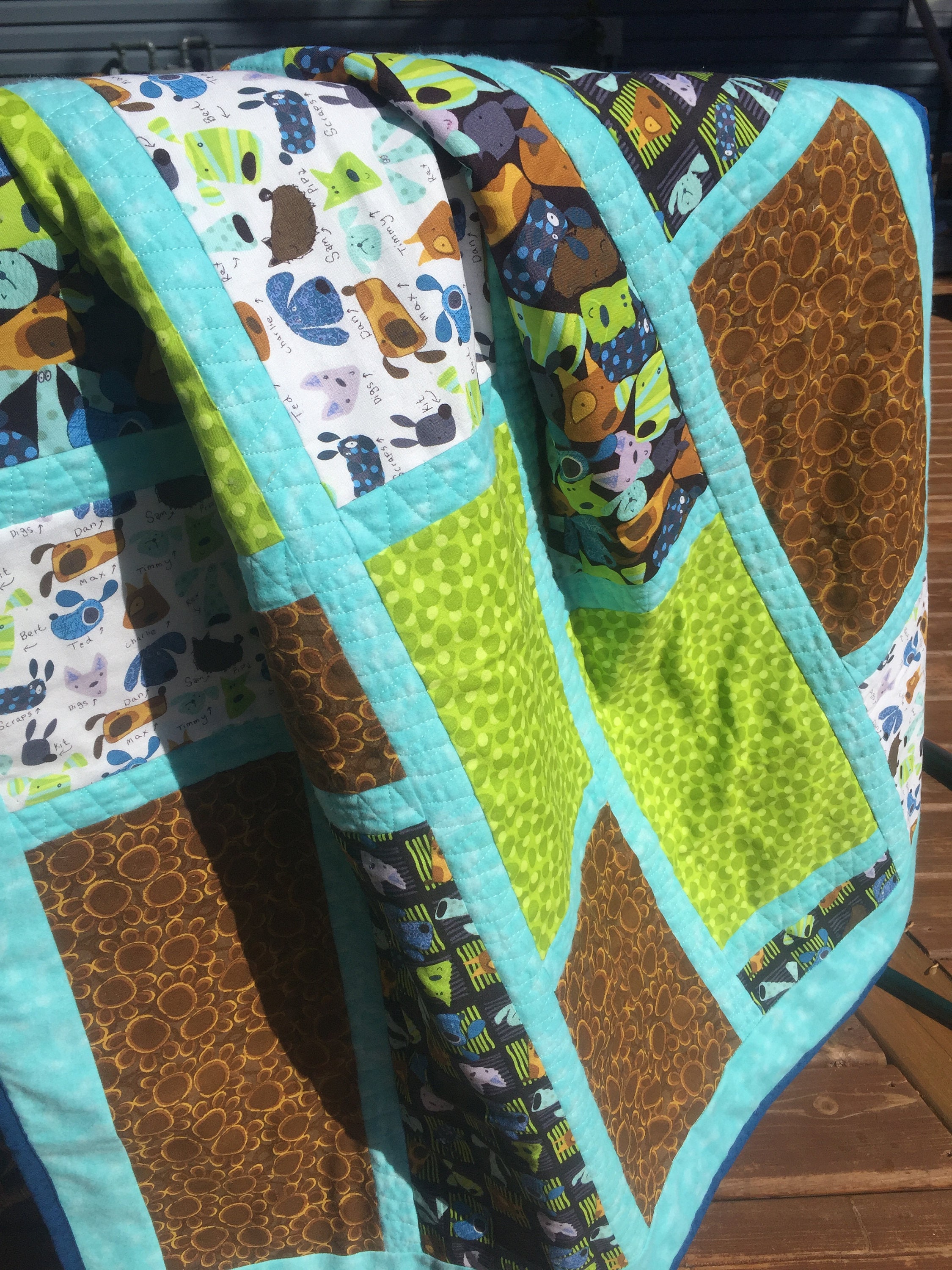 Handmade Quilt - Etsy