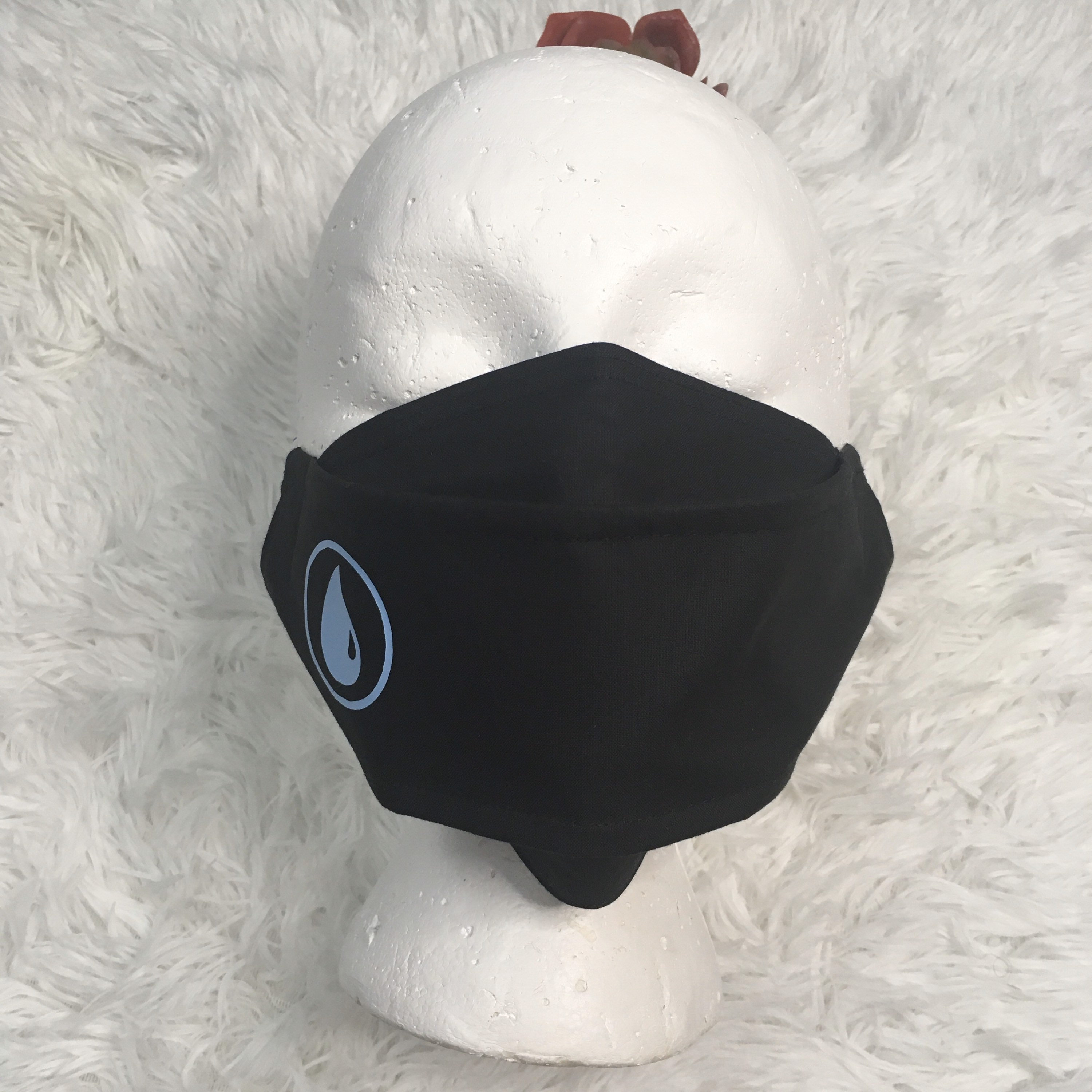 MAGIC the Gathering MTG Blue Mana Icon 3D Face Mask Octagon - Etsy