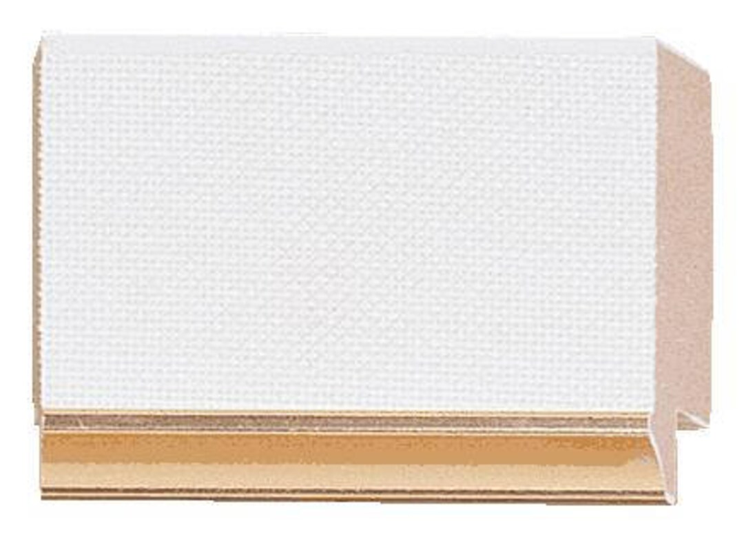 Picture Linen Liner (wood) 16ft Bundle - White - 1.5" Width - 5/16 ...