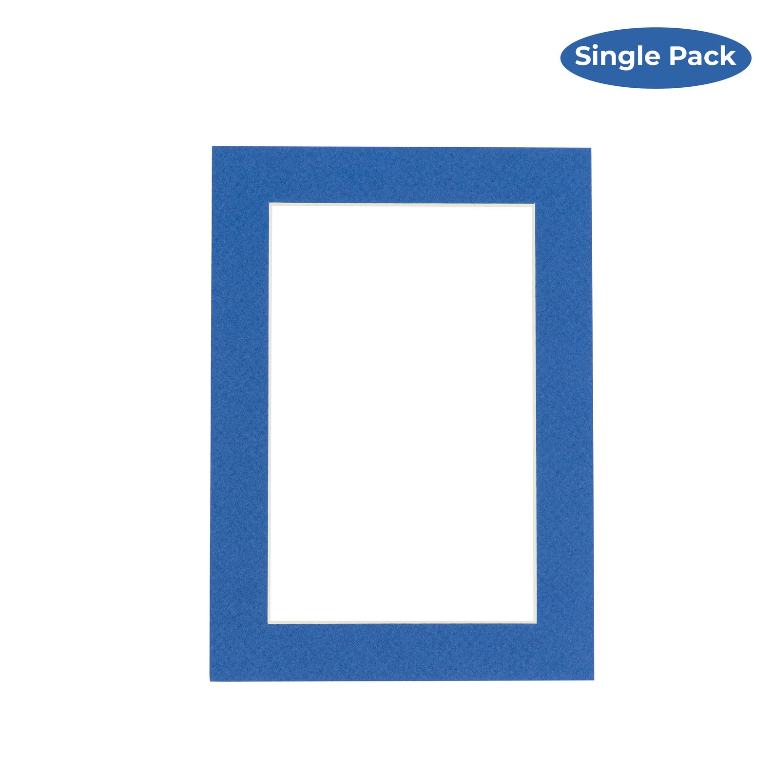 Royal Blue Picture Frame Mat With White Core - Available in Multiple ...