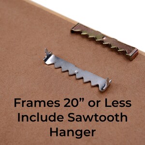 White Shadow Box Frame 15/16" Deep | White Backing | Hanging Hardware ...