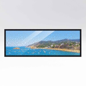 Jigsaw Puzzle Frame Kit With Frame and Puzzle Glue Sheets - for Puzzles ...