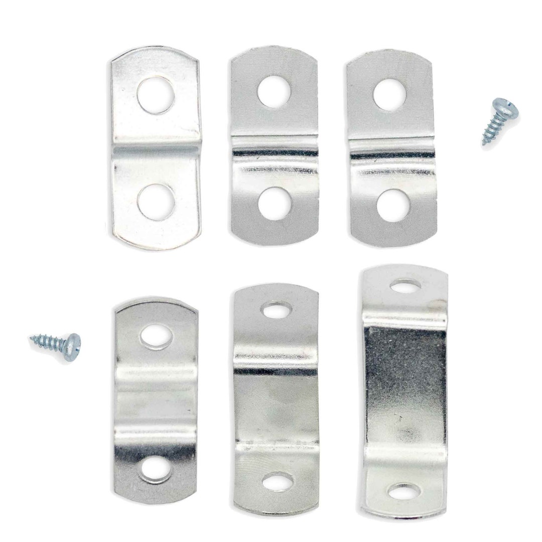 Assorted Offset Mounting Canvas Clips for Picture Framing - #6 X 3/8 ...