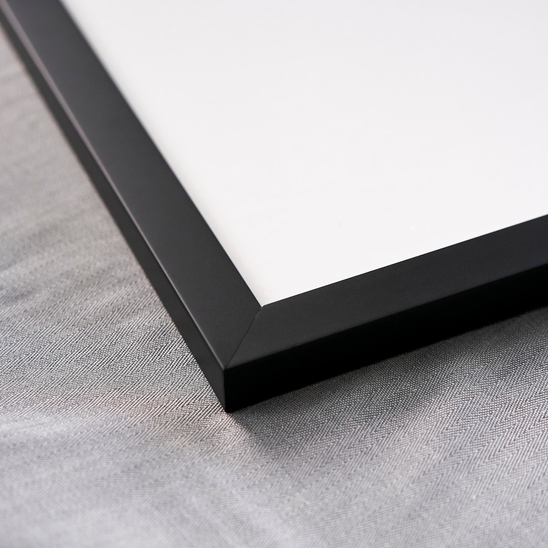 Picture Frame Black | Hanging Hardware Included, Acrylic Glass & Foam ...
