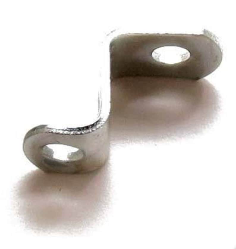5/8" Depth - Offset Mounting Canvas Z Clips for Picture Framing -- #6 X ...