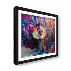 Black Matted Frame | Solid Wood Picture Frame With Photo Mat | With ...
