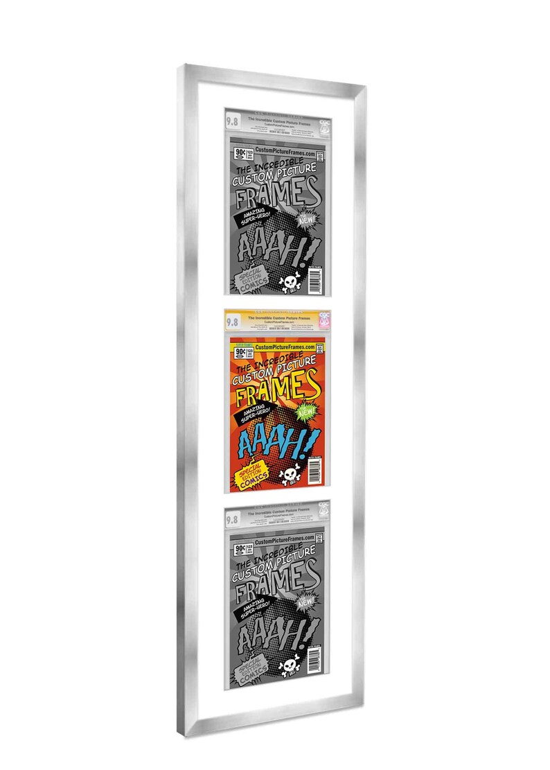 Comic Book Frame With Mat 3 Openings to Display 1 Cgc CBCS | Etsy