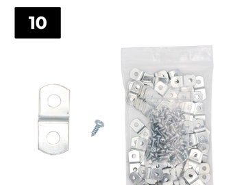 1/2 Offset Mounting Canvas Z Clips for Picture Framing - Etsy