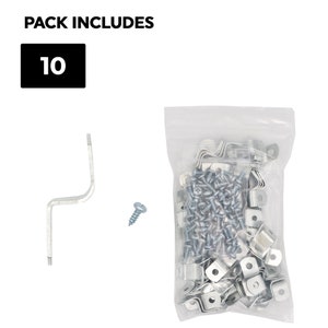 Canvas Offset Clips 1/2 Inch 10/pkg - Etsy