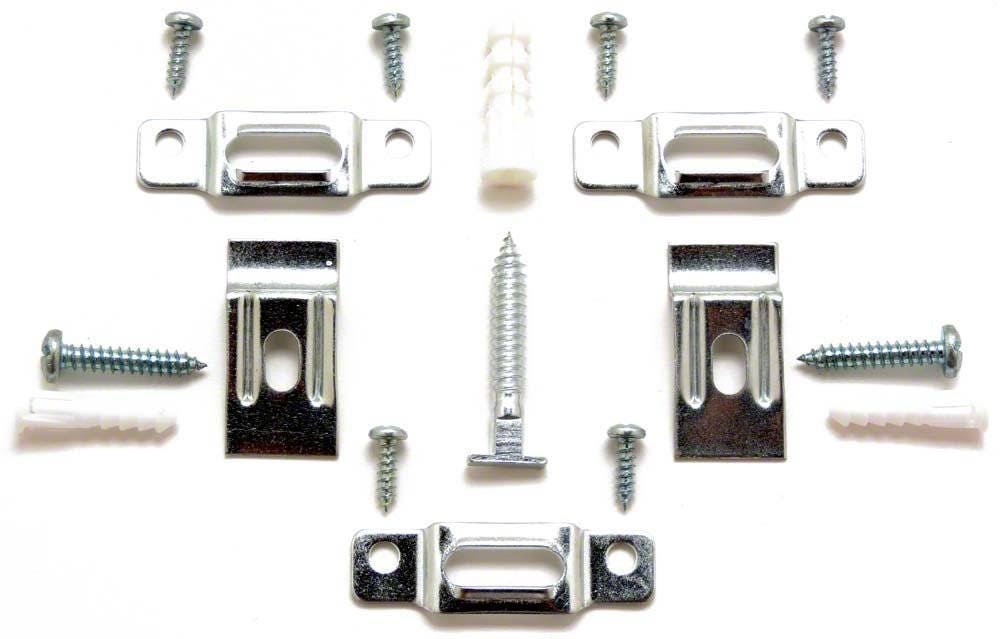 Picture Frame Security Hardware Complete Sets for Wood or Metal Frames ...