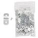 1/4 Depth Offset Mounting Canvas Z Clips for Picture Framing 6 X 3/8 ...