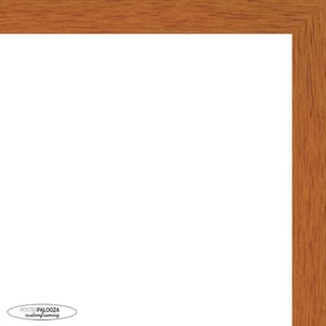 Traditional Honey Pecan Wood Picture Frame | Acrylic Glass, Foam Board ...