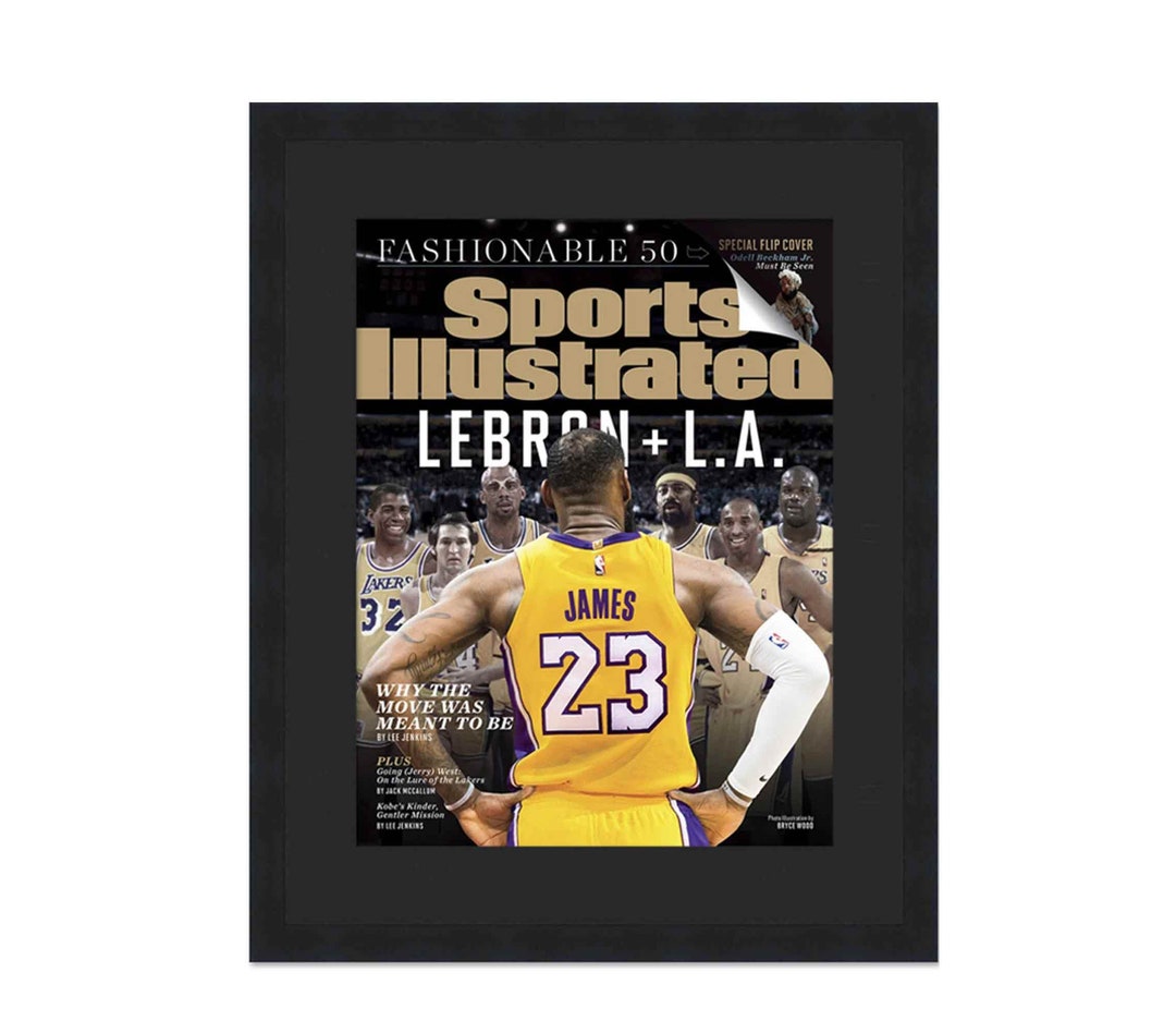 Magazine Picture Frame With Black Mat Magazine Cover Picture - Etsy