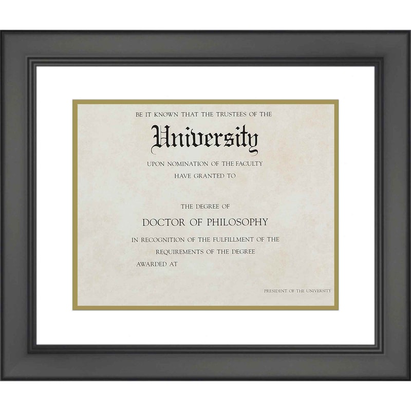 Diploma Frame - Etsy
