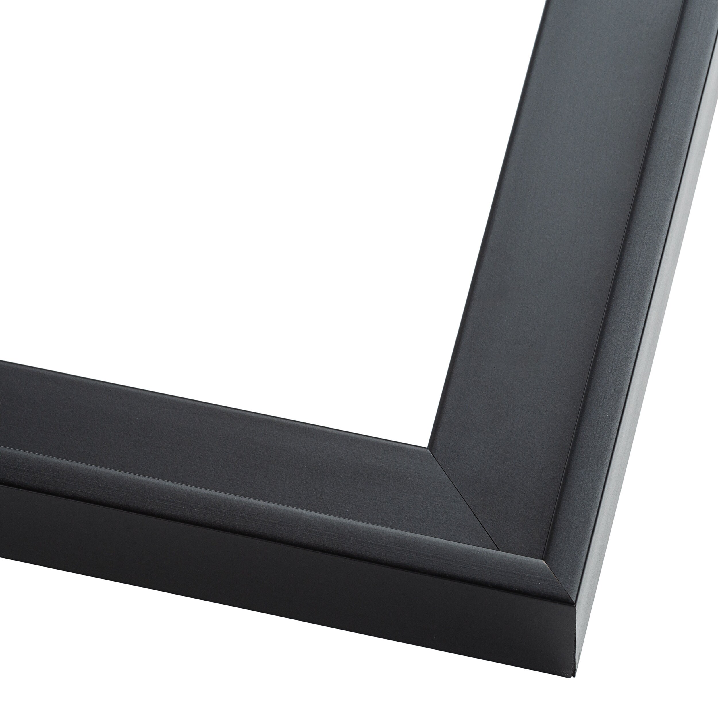 Canvas Floater Frame Black Finish - 1.5" Width - 0.875" Rabbet Depth ...