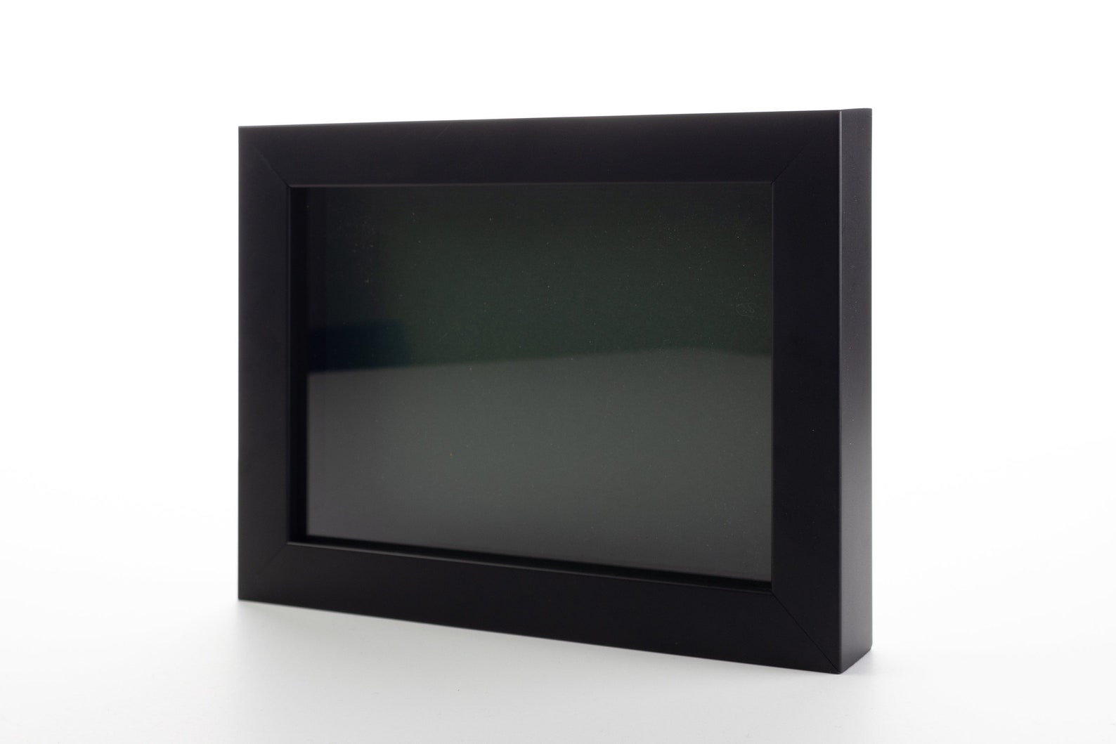 Black Shadow Box Frame With Green Backing Various Sizes - Etsy