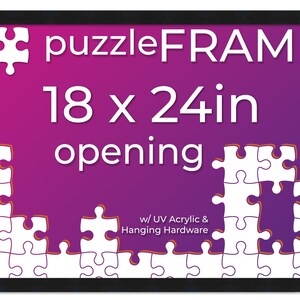 Jigsaw Puzzle Frames - Made to Order in NJ - Ask for Custom Size ...