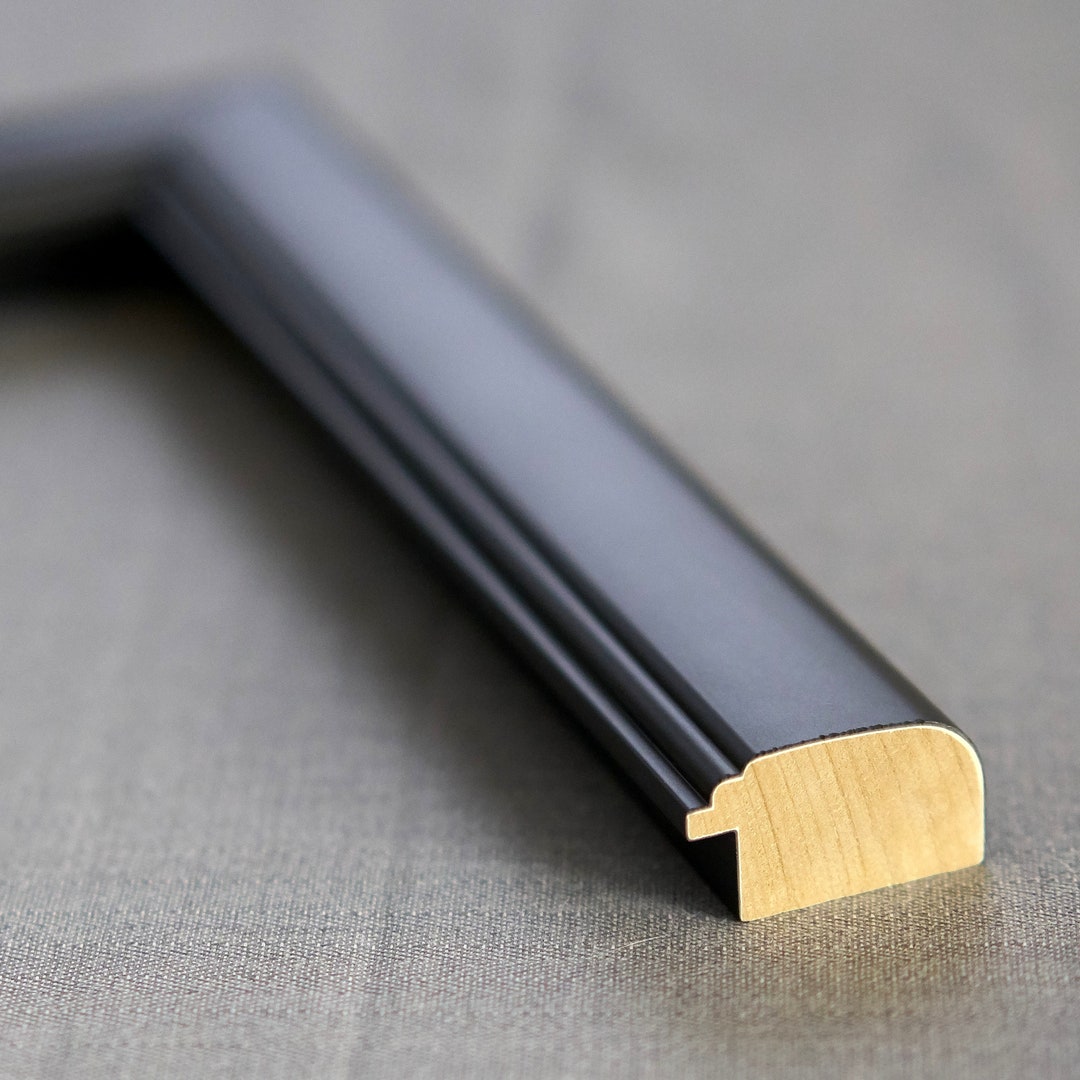 Frame Black Solid Wood Picture Frame - Multiple Sizes Availble | Black ...