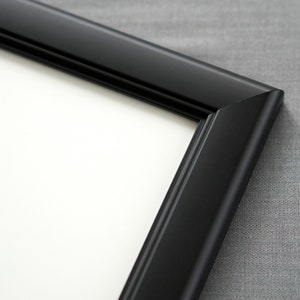 Frame Black Solid Wood Picture Frame - Multiple Sizes Availble | Black ...