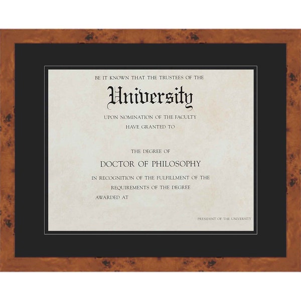 Double Diploma Acrylic Frame - Etsy