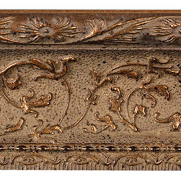 Antique Gold Frame Moulding - Etsy