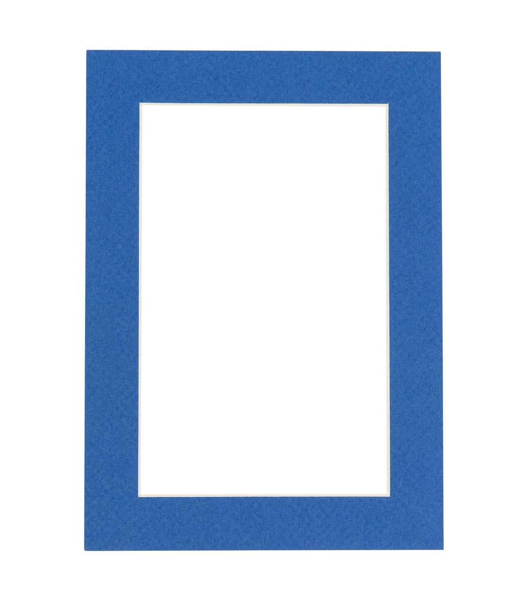 Royal Blue Picture Frame Mat With White Core - Available in Multiple ...