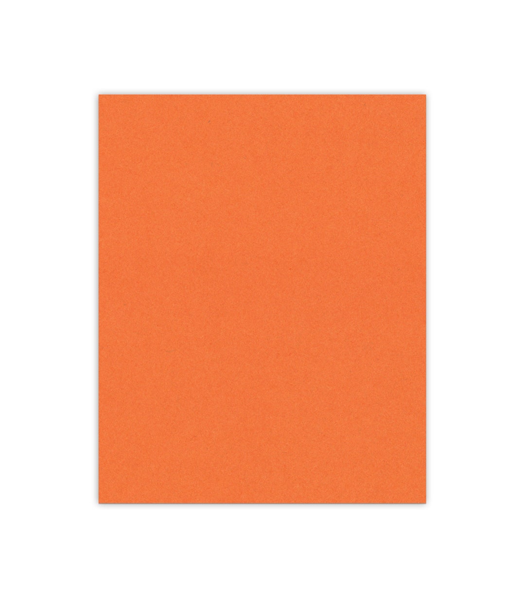 Orange Uncut Photo Mat Board - Available in Multiple Sizes | Premium ...