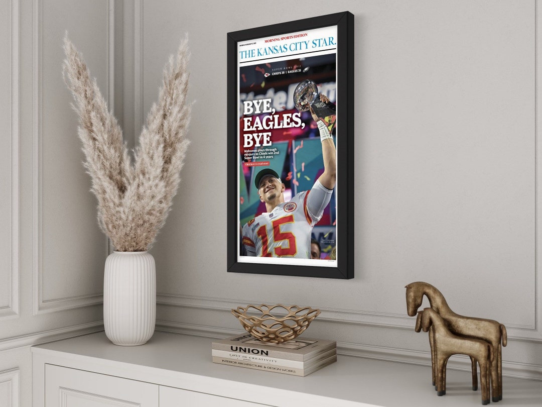 Newspaper Frame | Black Matte Finish | Acrylic Glass, Hanging Hardware ...