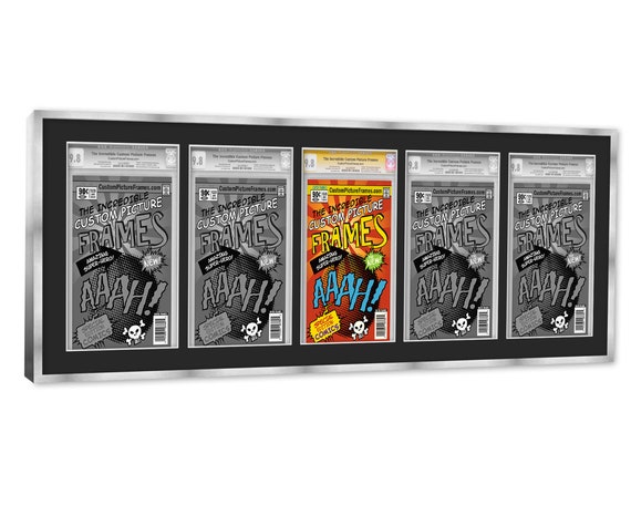Comic Book Frame With Mat 5 Openings to Display 5 Cgc CBCS - Etsy