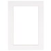 White Picture Frame Mat With White Core Available in Multiple Sizes ...