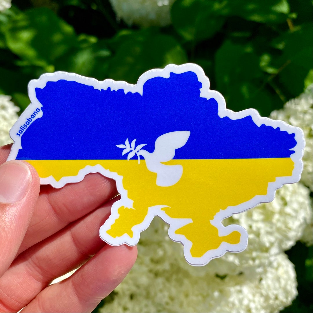 Slava Ukraini Sticker Discount: Almost FREE Stand With Ukraine Flag ...