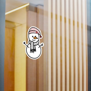Arab Snowman Christmas Sticker Palestine Keffiyeh Snowman Laptop ...
