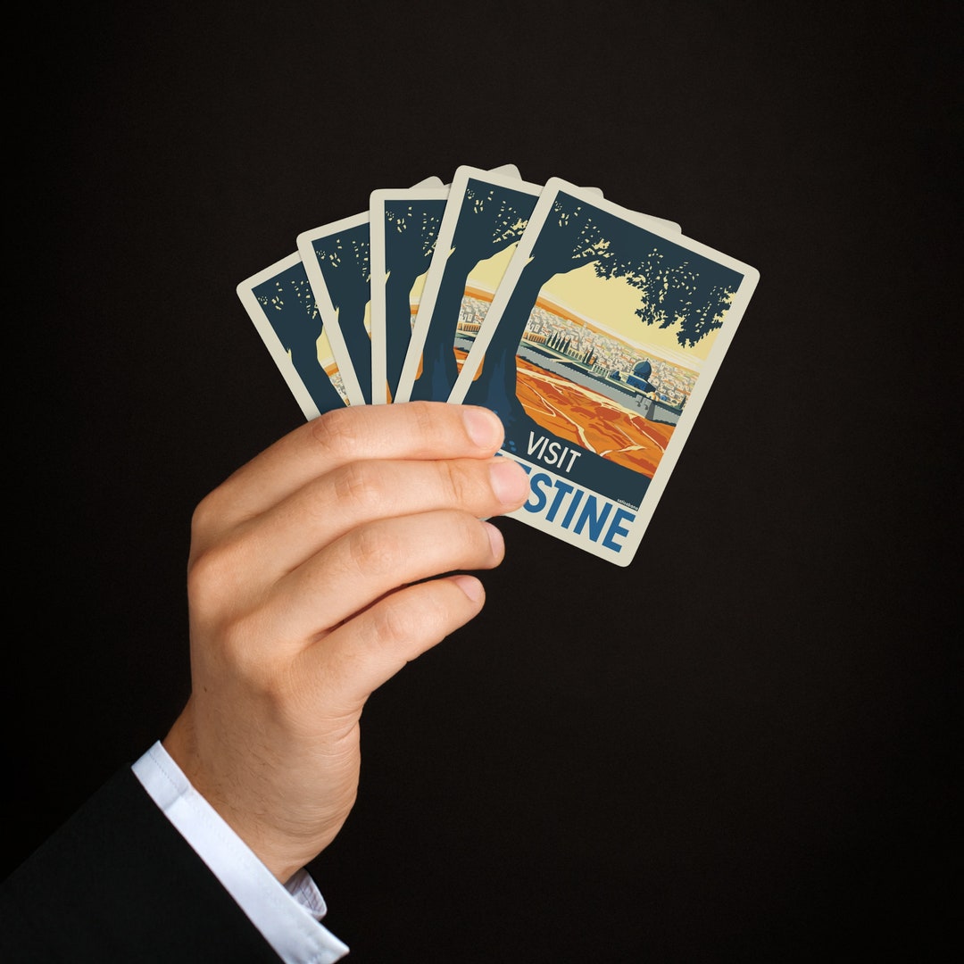 Free Palestine Playing Cards Visit Palestine Poster Arab Poker Cards ...